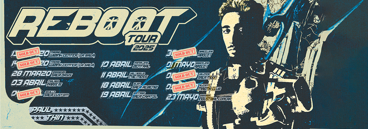 Reboot tour - venta general – Paul Thin